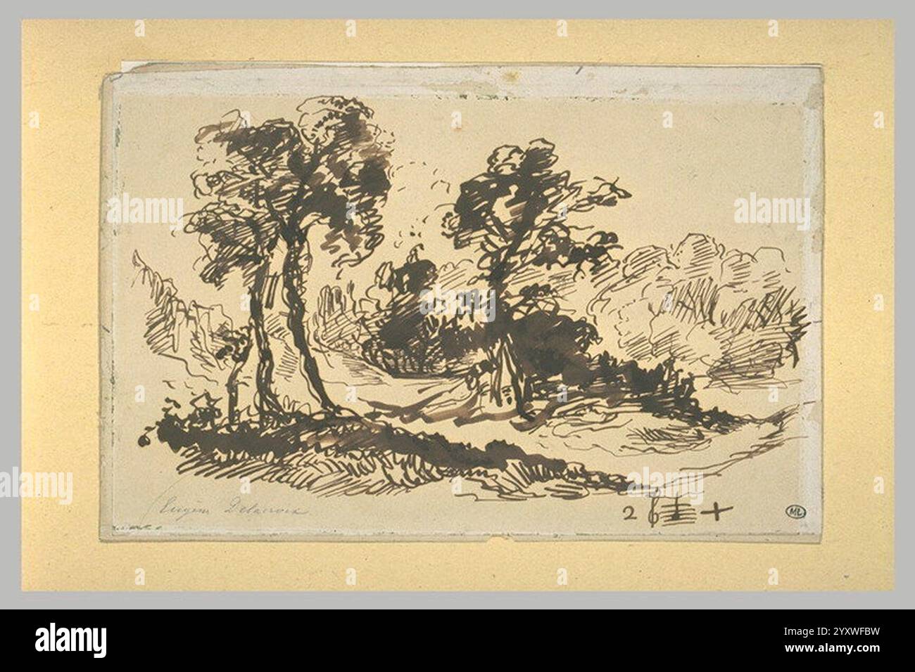 Paysage delacroix hi-res stock photography and images - Alamy