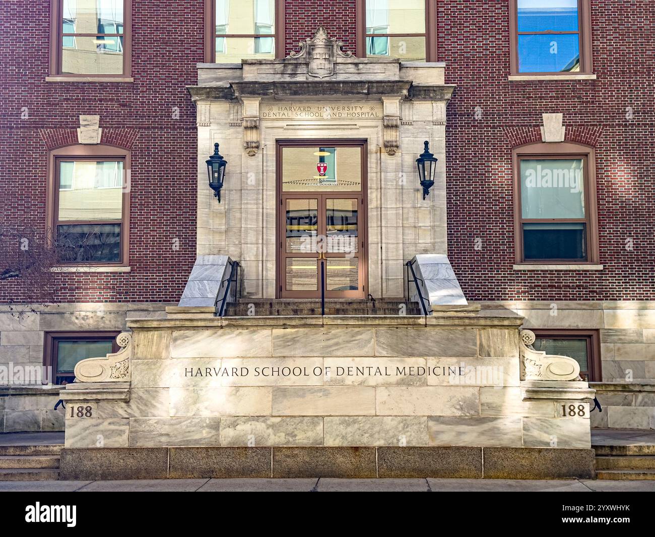 Harvard University Dental School and Hospital, building exterior ...