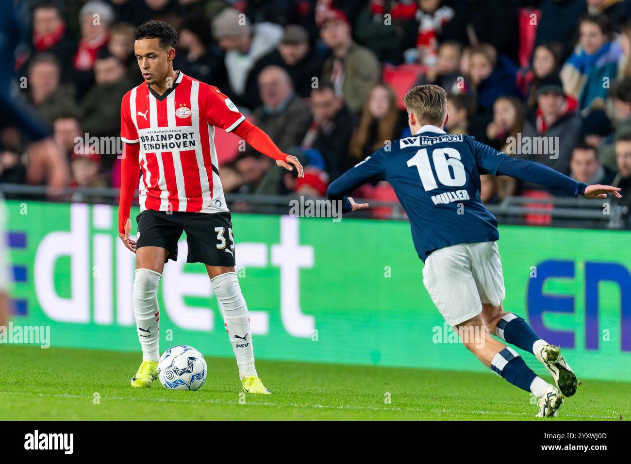 Eindhoven, Netherlands. 17th Dec, 2024. EINDHOVEN, NETHERLANDS - DECEMBER 17: Fredrik Oppegard ...