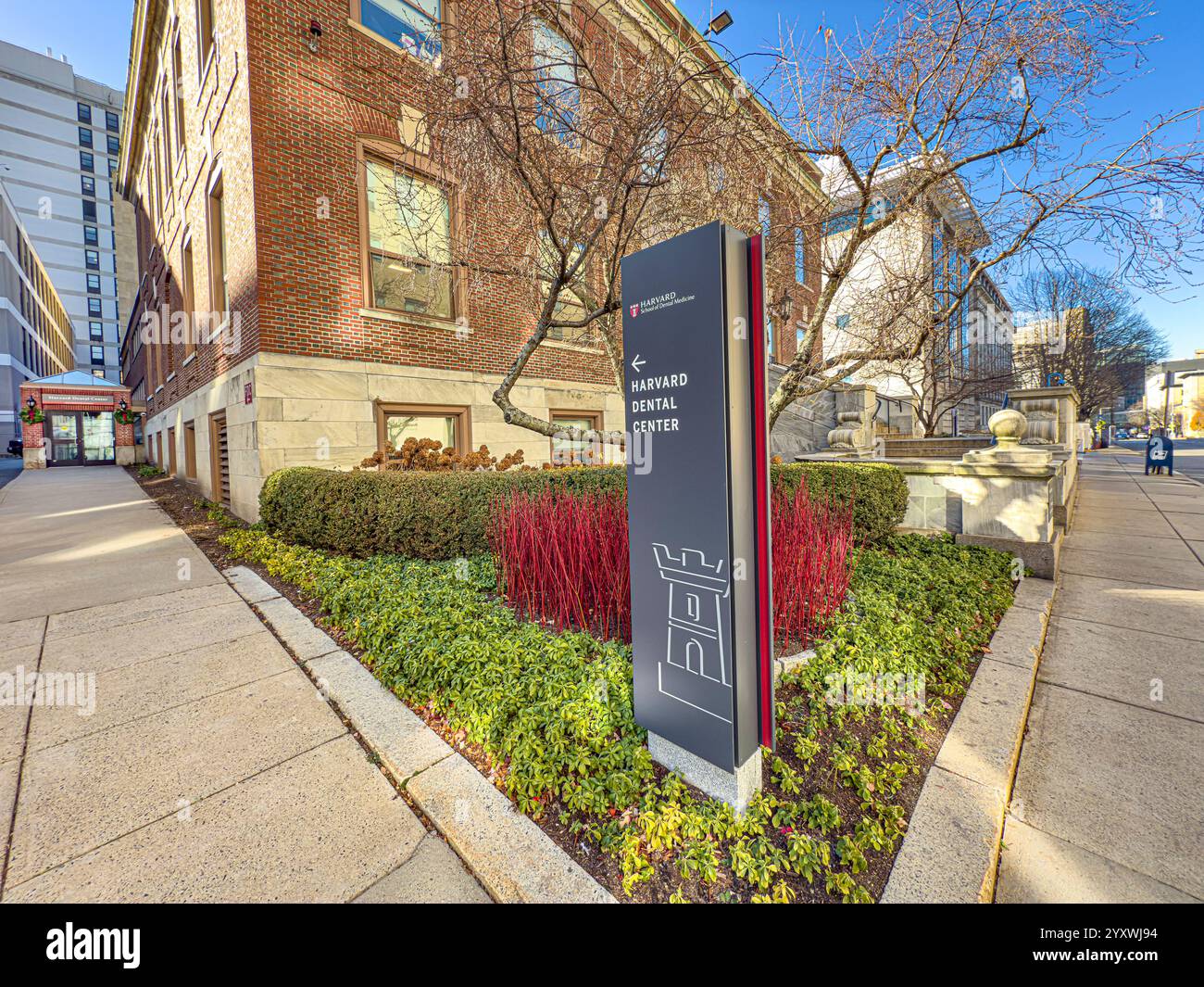 Harvard University Dental School and Hospital, building exterior and ...