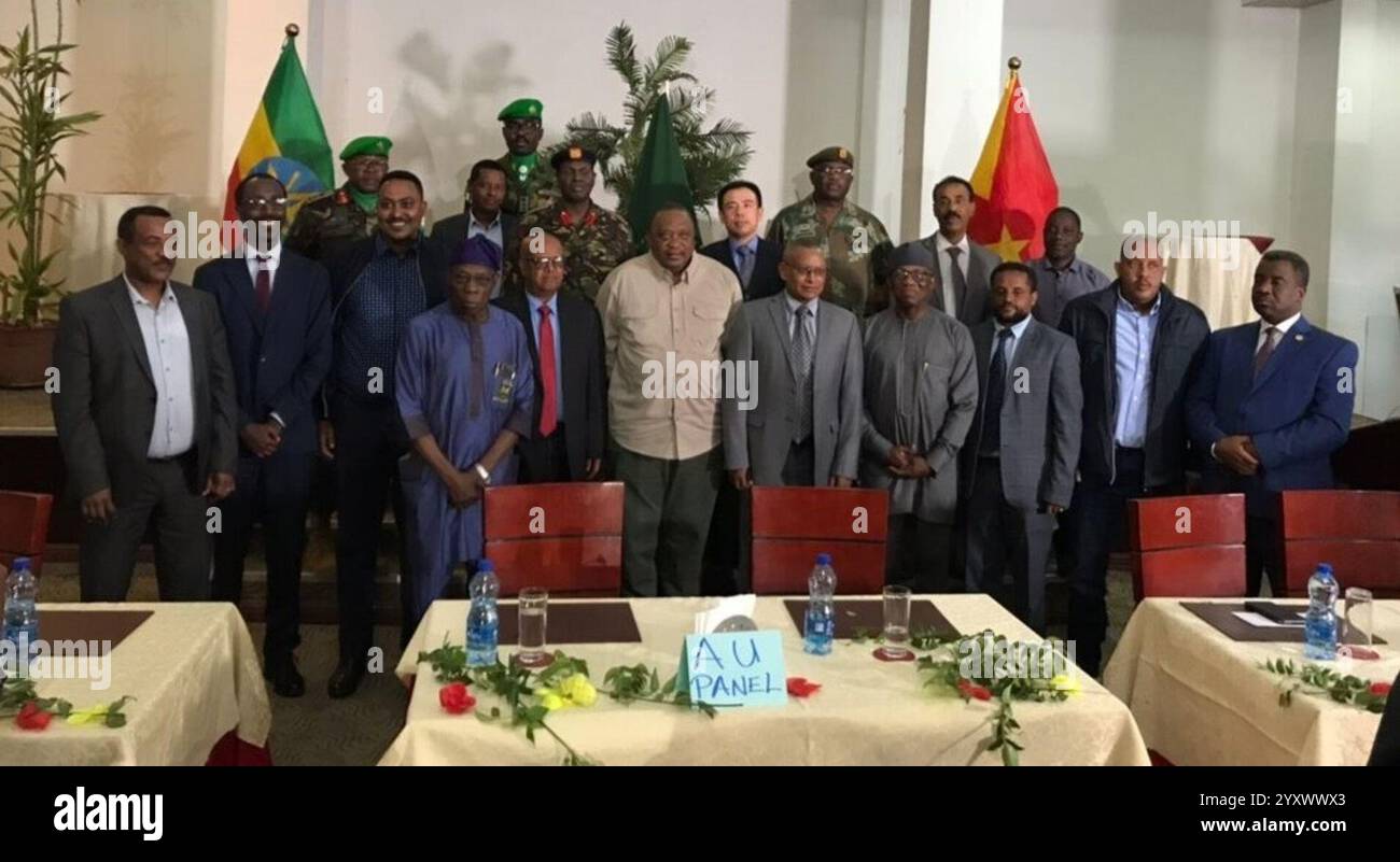 Delegation from the African Union (AU) and other partners has arrived ...