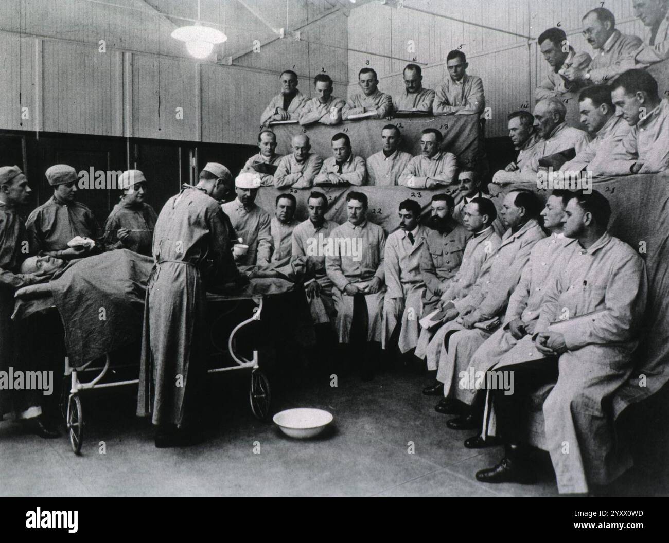 Vintage surgery lecture hi-res stock photography and images - Alamy