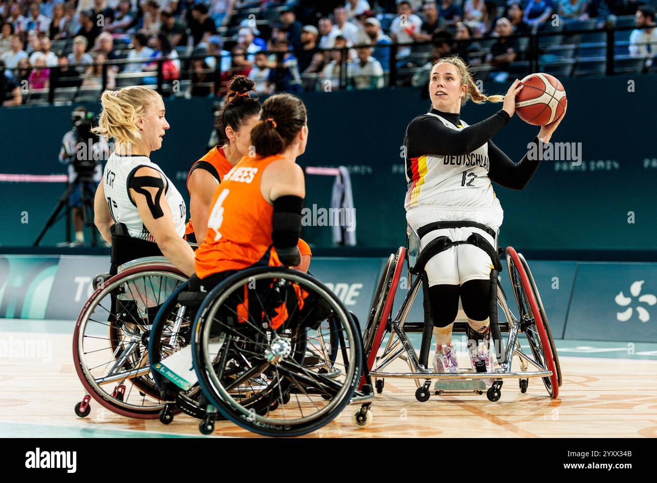 PARIS, FRANKREICH 02. September - Rollstuhlbasketball Deutschland ...