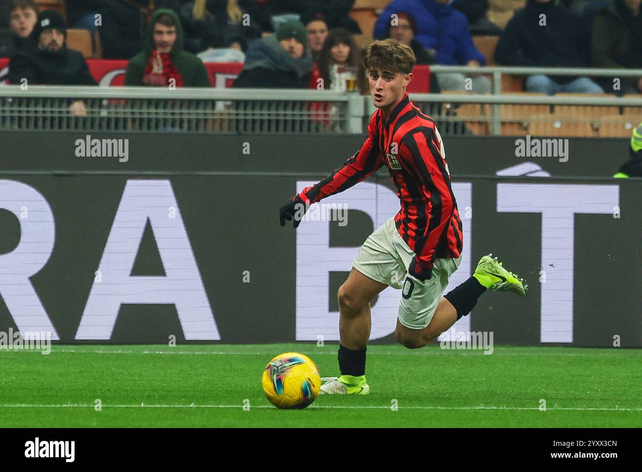 Milan, Italien. 15th Dec, 2024. Mattia Liberali of AC Milan seen in ...