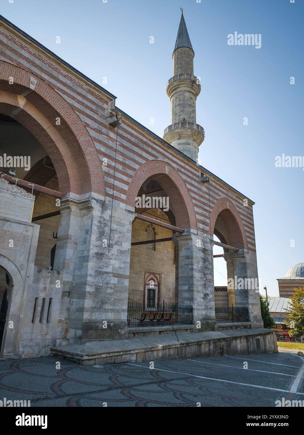 Eski Ulu Camii Mosque in the center of city of Edirne, East Thrace ...