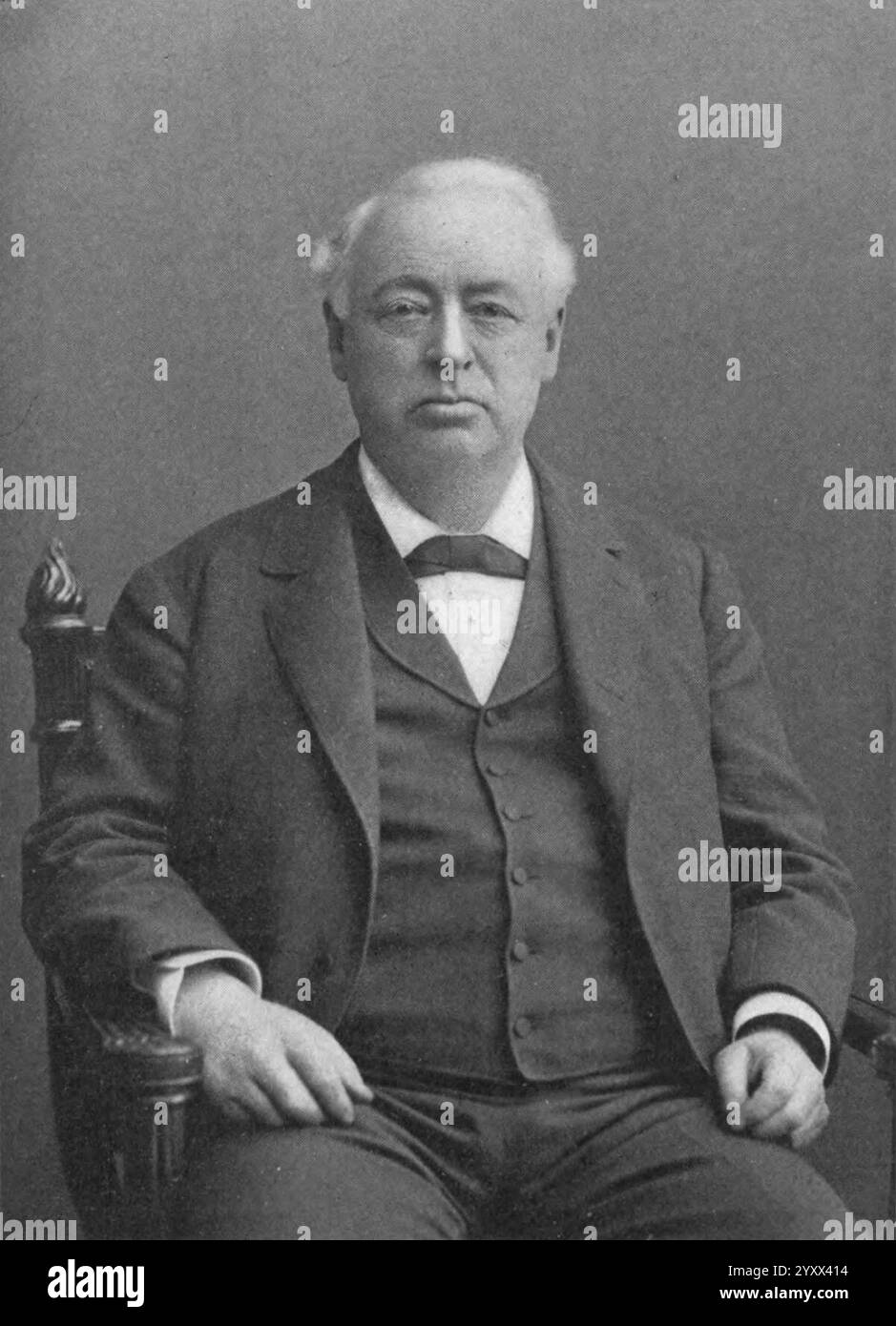 Denman Thompson, actor and playwright. Morrison, Chicago Stock Photo ...