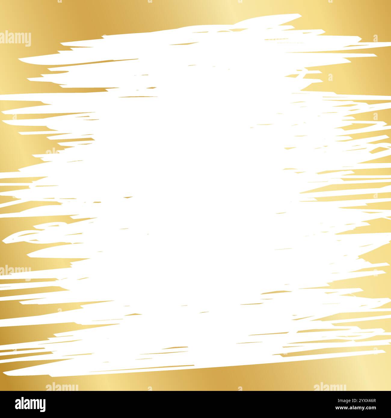 Golden square scratchcard surface with scraped textures. Raffle, sale ...