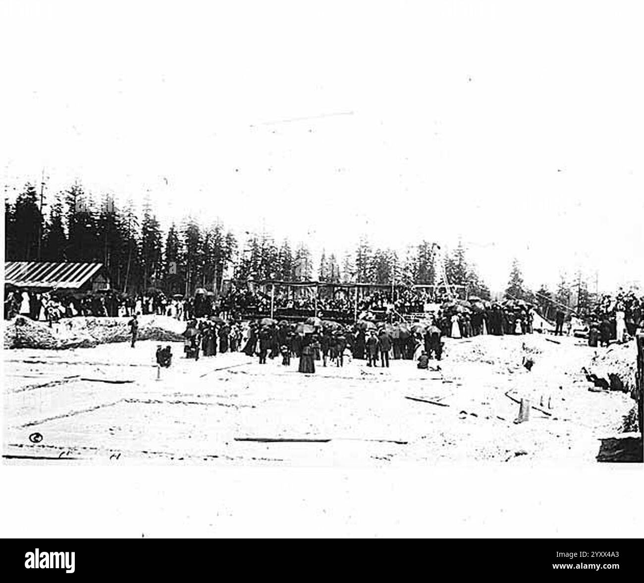 Denny Hall cornerstone laying ceremony, University of Washington ...