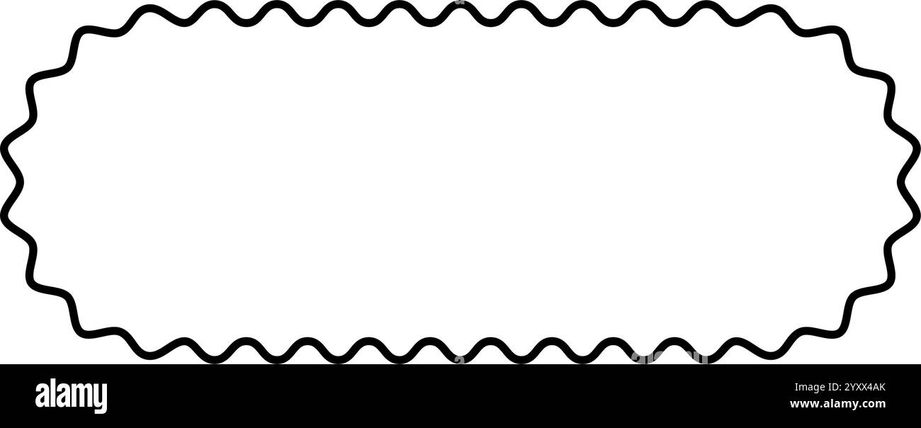 Oval picture frame simple Black and White Stock Photos & Images - Alamy