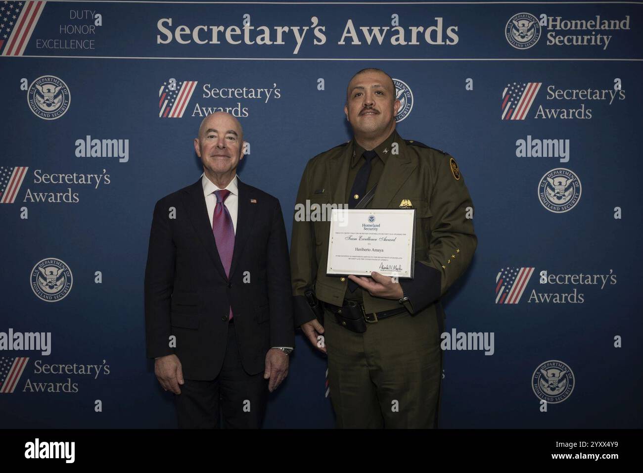Department of Homeland Security (DHS) Secretary, Alejandro Mayorkas ...