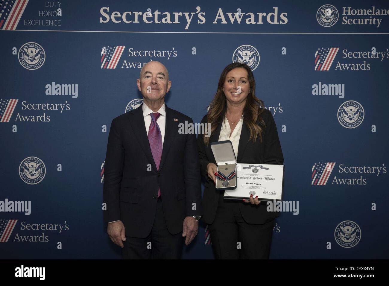 Department of Homeland Security (DHS) Secretary, Alejandro Mayorkas ...