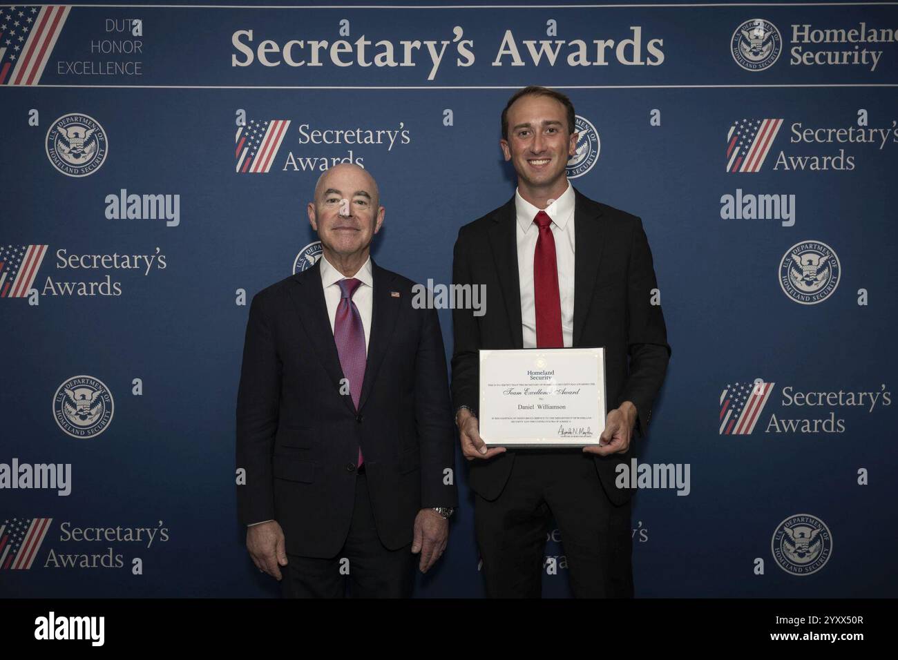 Department of Homeland Security (DHS) Secretary, Alejandro Mayorkas ...