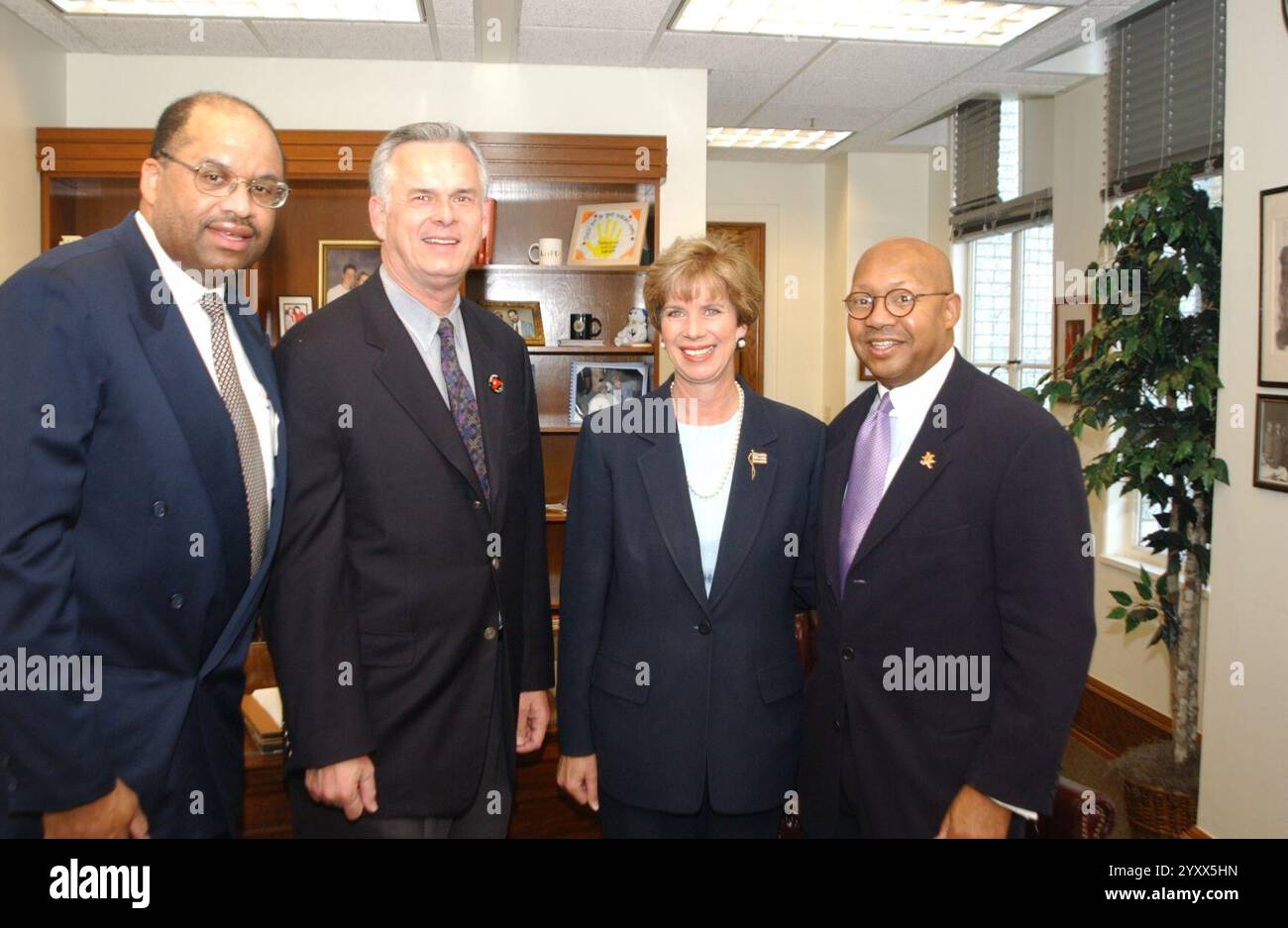 Deputy Secretary Alphonso Jackson visiting Los Angeles, California ...