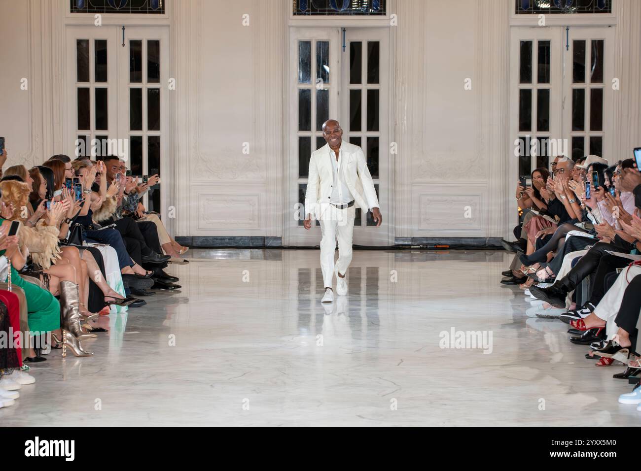 Designer Frederick Anderson attends the Frederick Anderson Summer 2025 ...