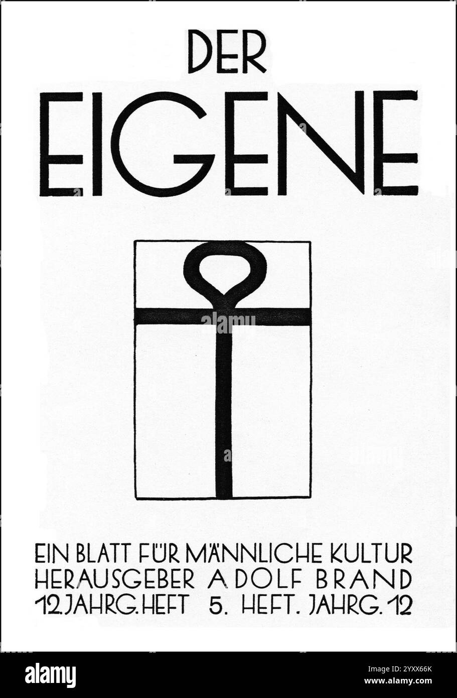 Der Eigene 1929 vol 12 Stock Photo - Alamy
