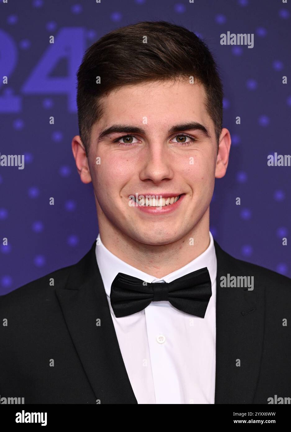 Salford, UK. December 17th, 2024. William Ellard arriving at the BBC ...