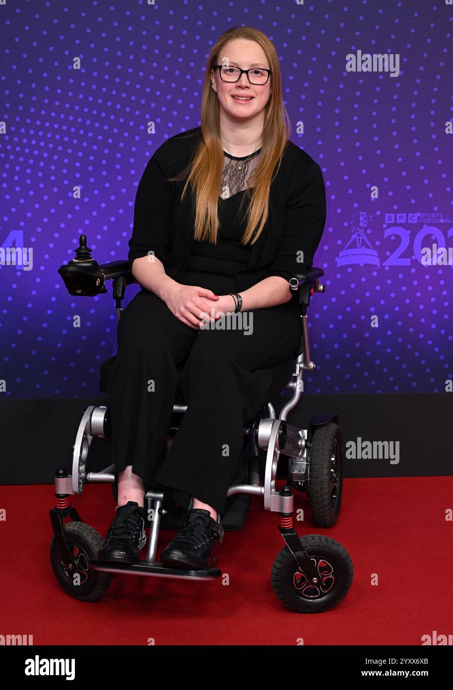 Salford, UK. December 17th, 2024. Brock Whiston arriving at the BBC ...