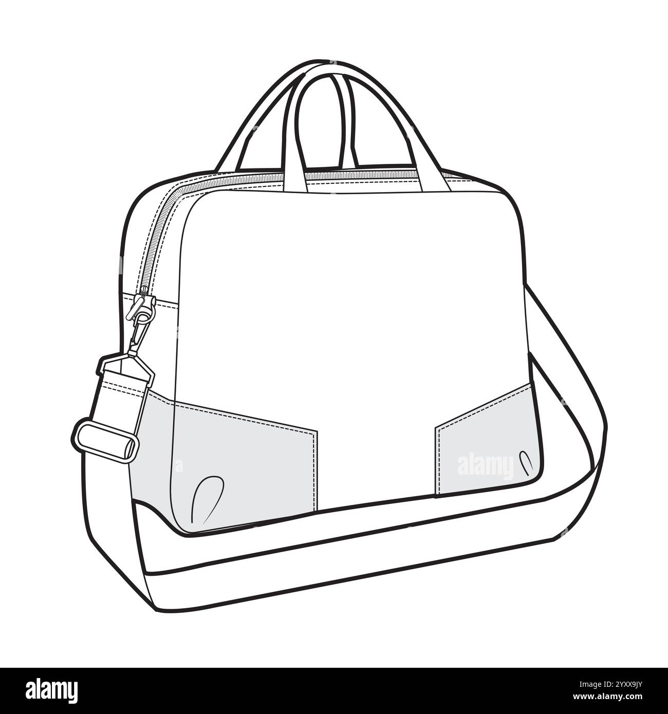 Laptop bag drawing hi-res stock photography and images - Alamy