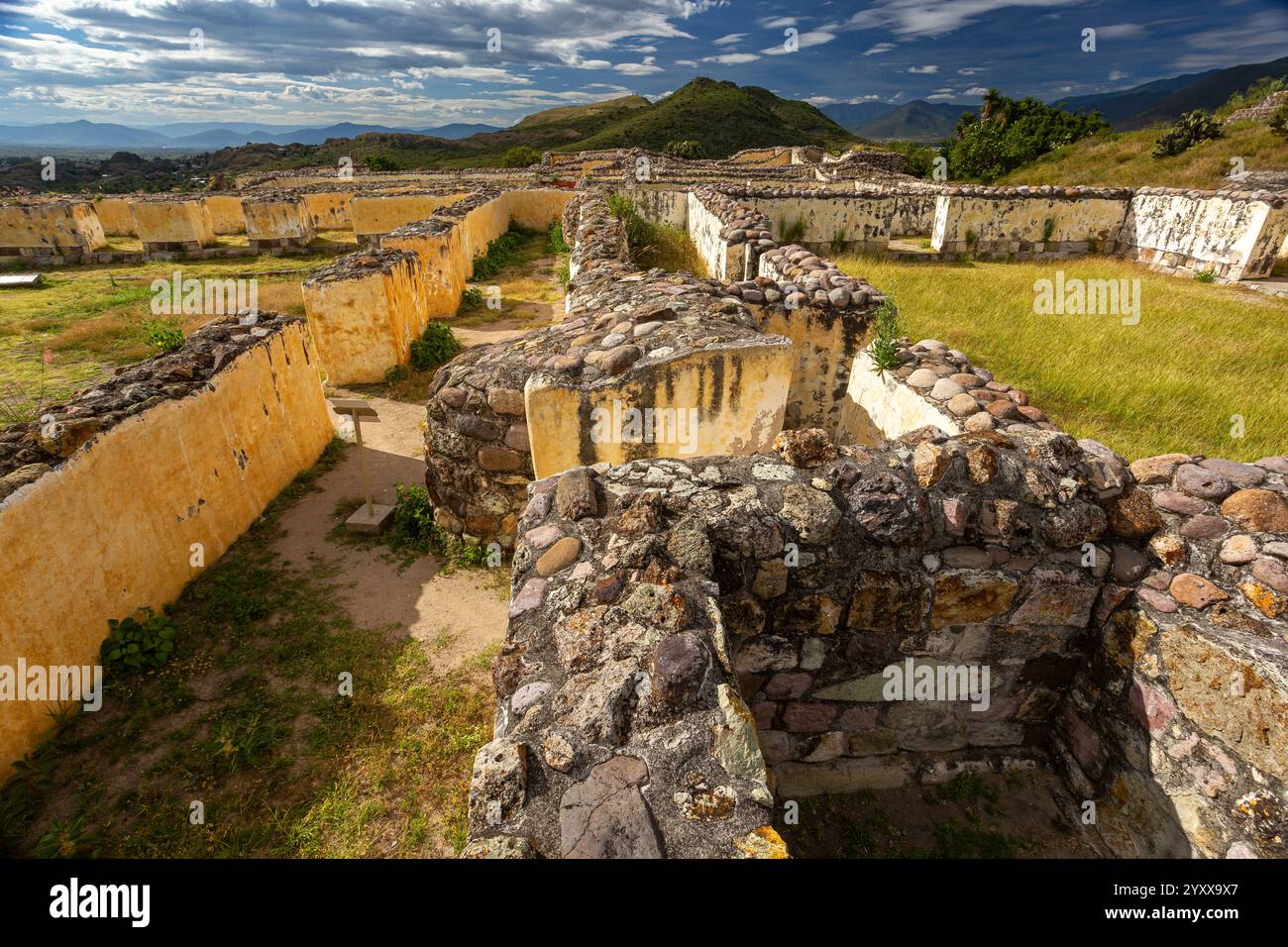 Yagul archaeological site. Oaxaca, Mexico Stock Photo - Alamy