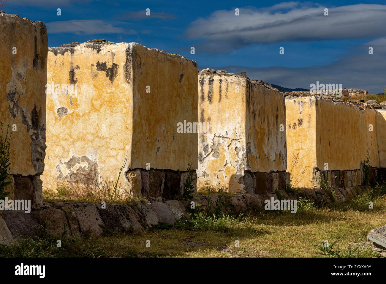 Yagul archaeological site. Oaxaca, Mexico Stock Photo - Alamy