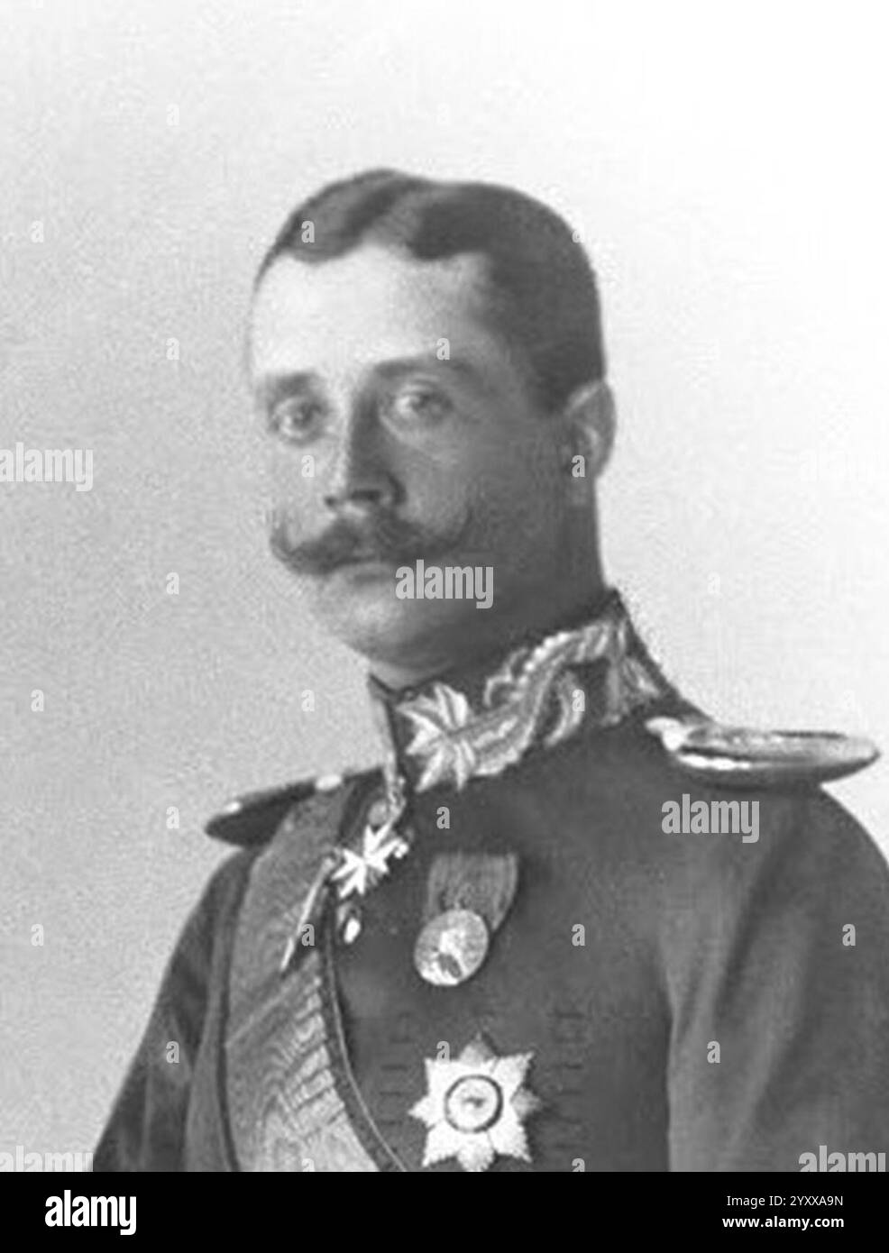 Detail from Princess Feodora with her husband Prince Heinrich (cropped ...