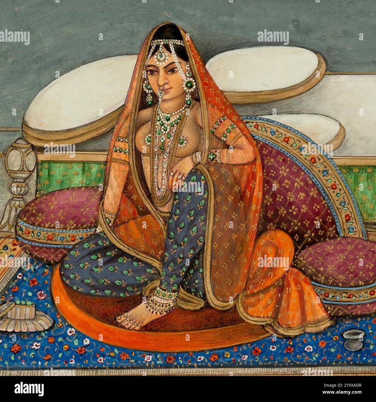 Detail of a folio from Colonel James Skinner’s ‘Tazkirat al-Umara ...