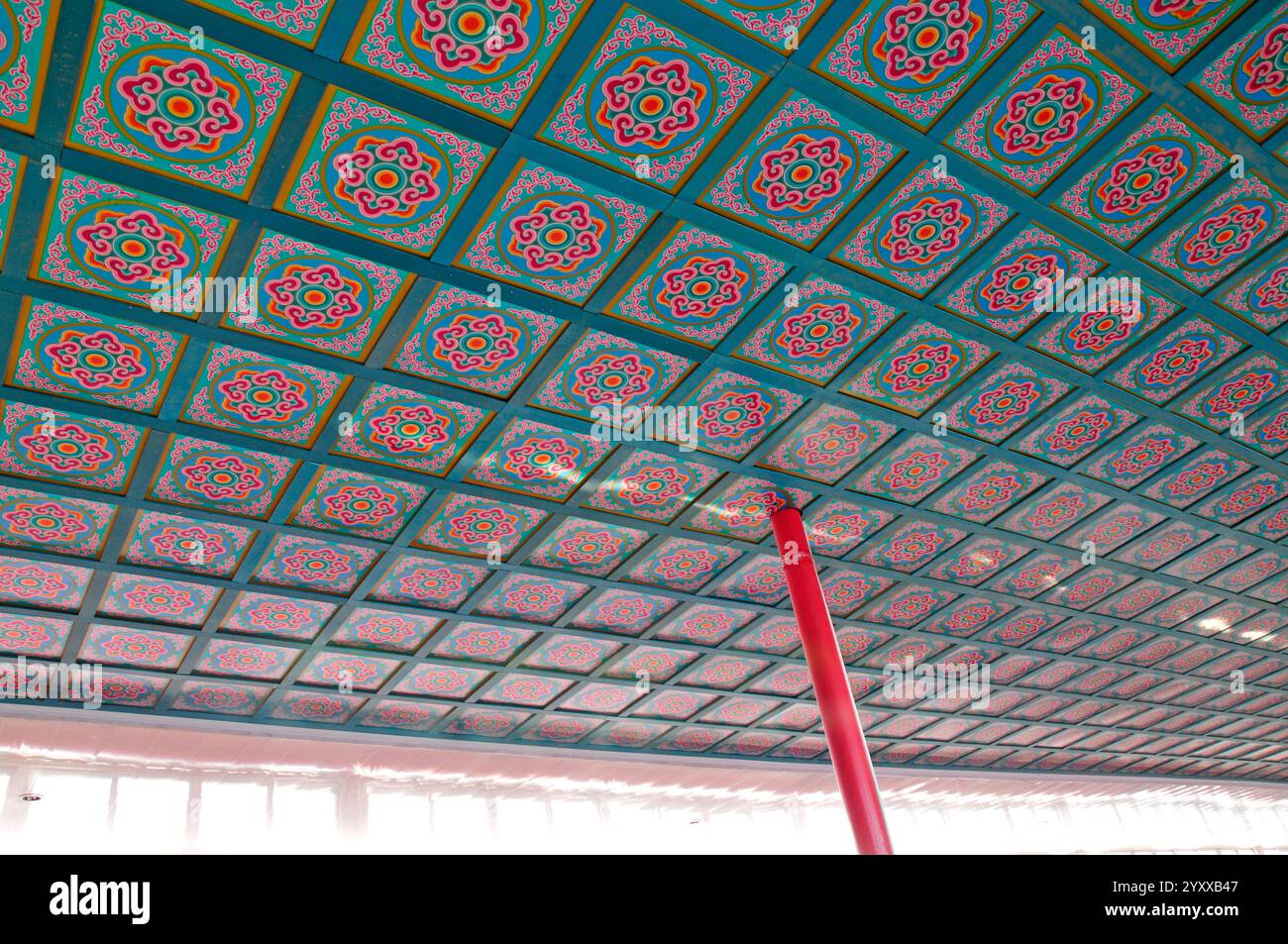 Restore ancient ways the smallpox of building roof decoration Stock ...
