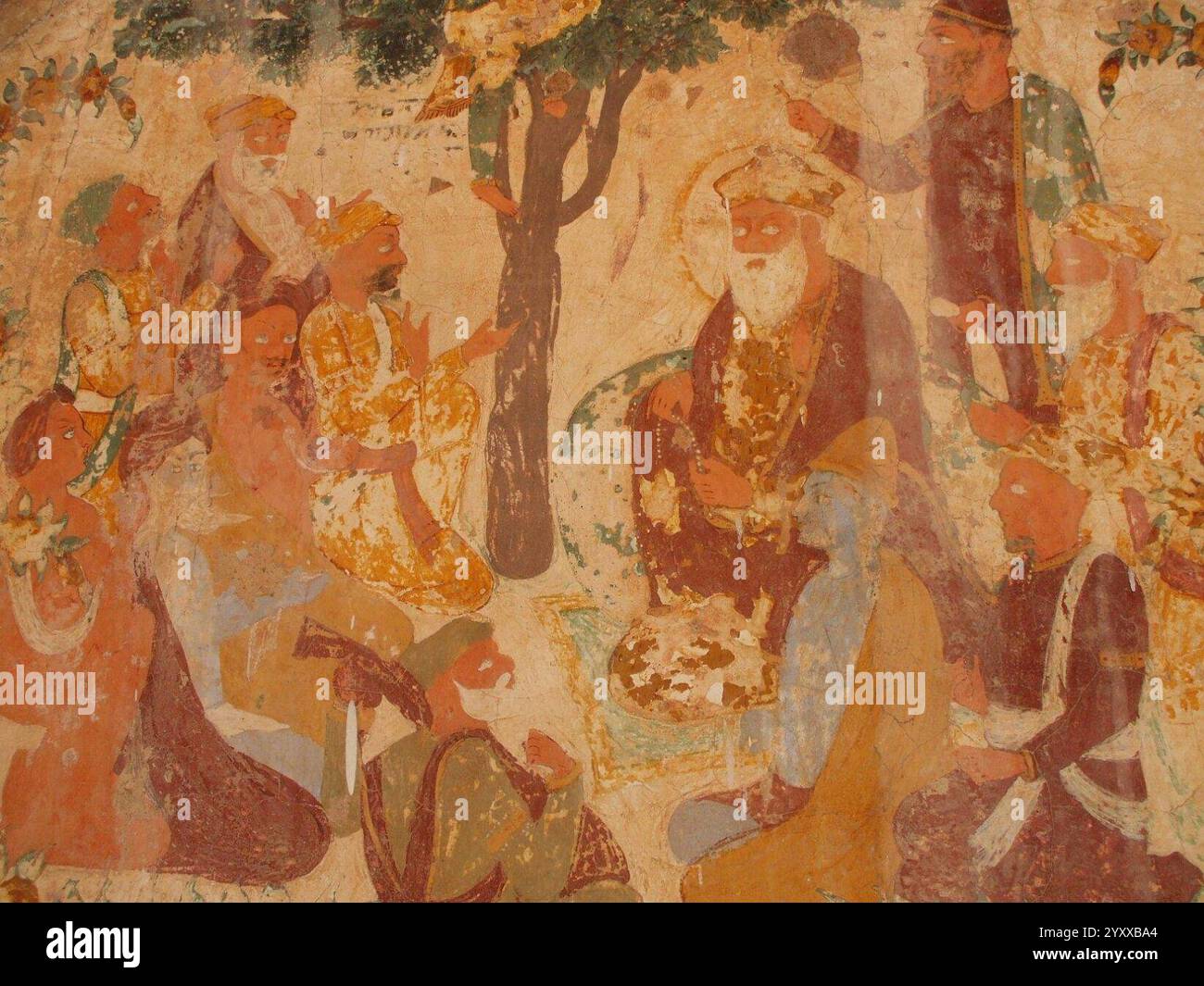 Fresco guru nanak hi-res stock photography and images - Alamy