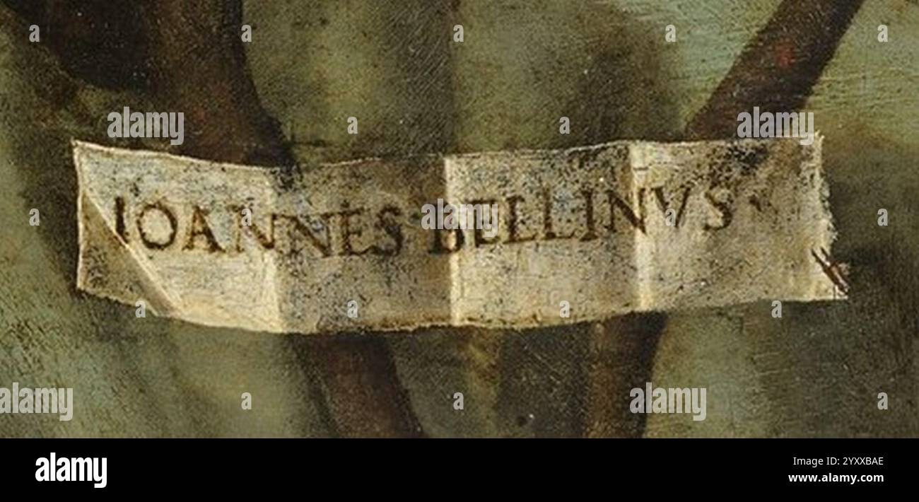 Bellini signature hi-res stock photography and images - Alamy