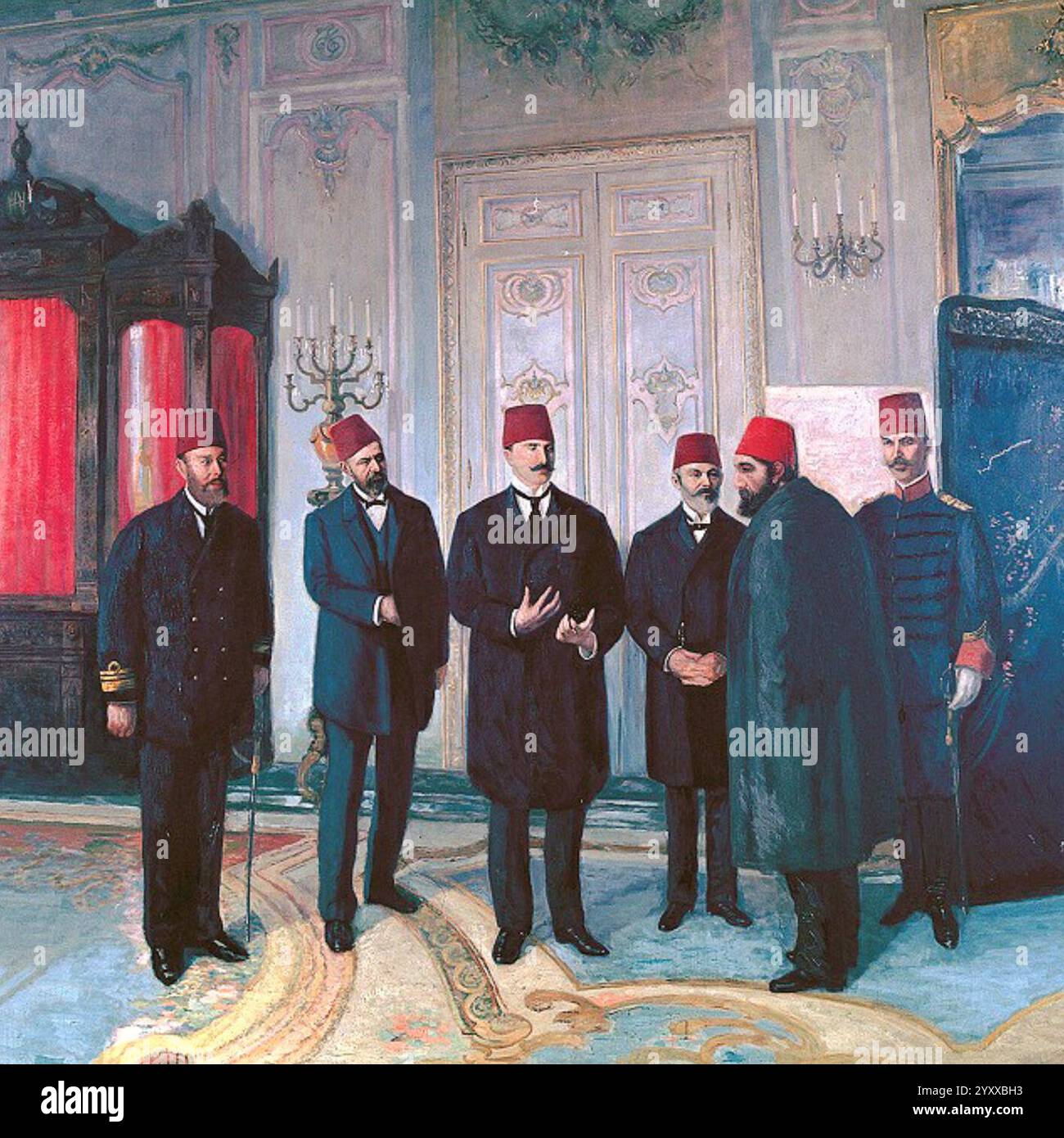 Dethronement of Sultan Abdülhamid II in 1908 Stock Photo - Alamy