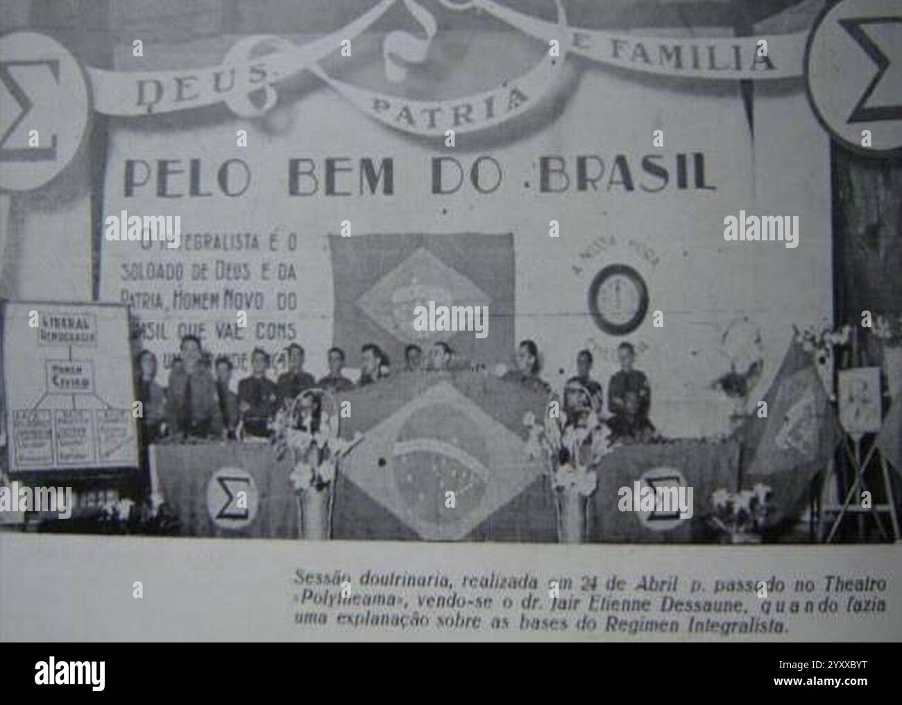 Deus, patria e familia 001 Stock Photo - Alamy