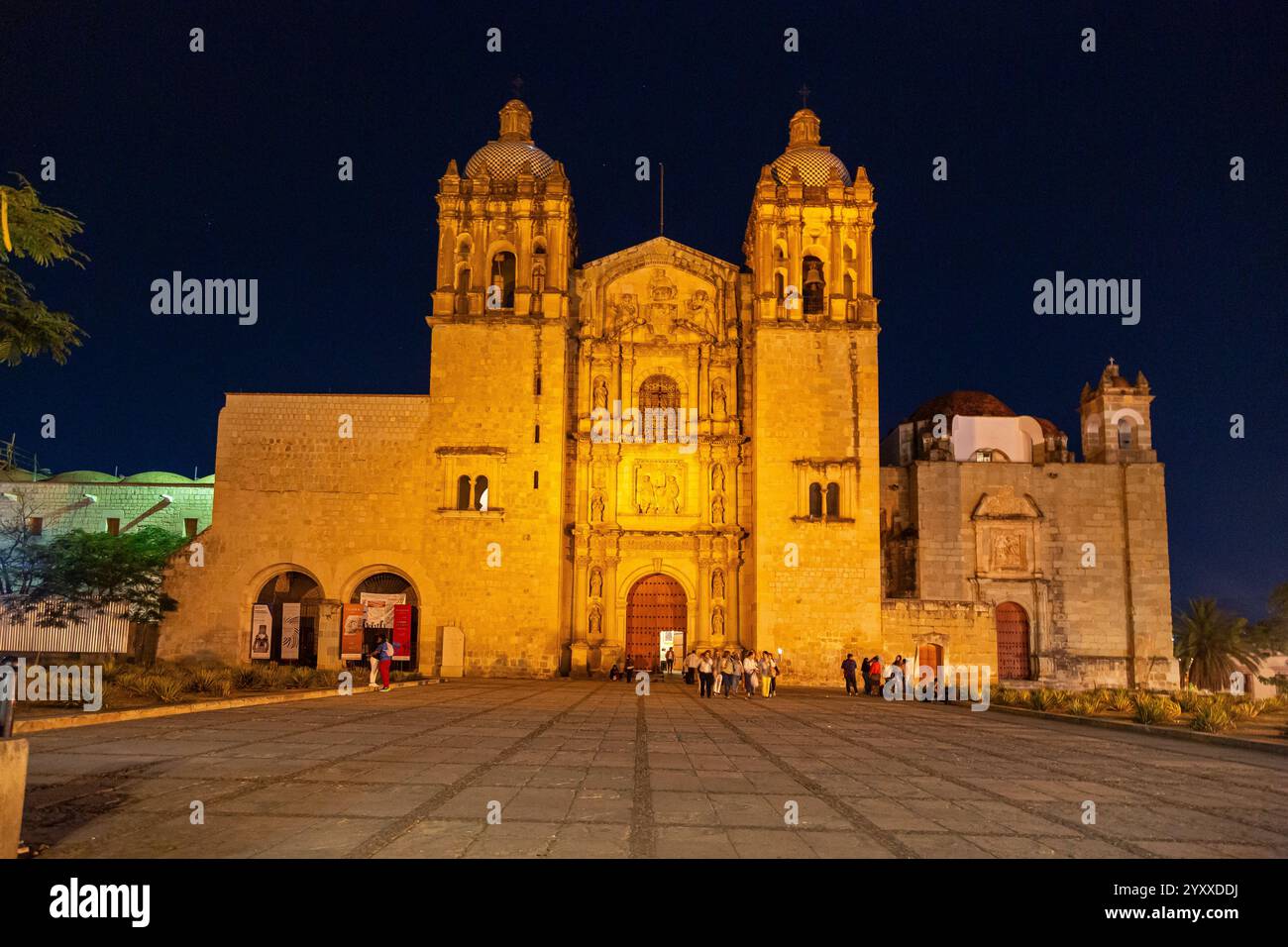 Santo Domingo Temple. Oaxaca, Mexico Stock Photo - Alamy