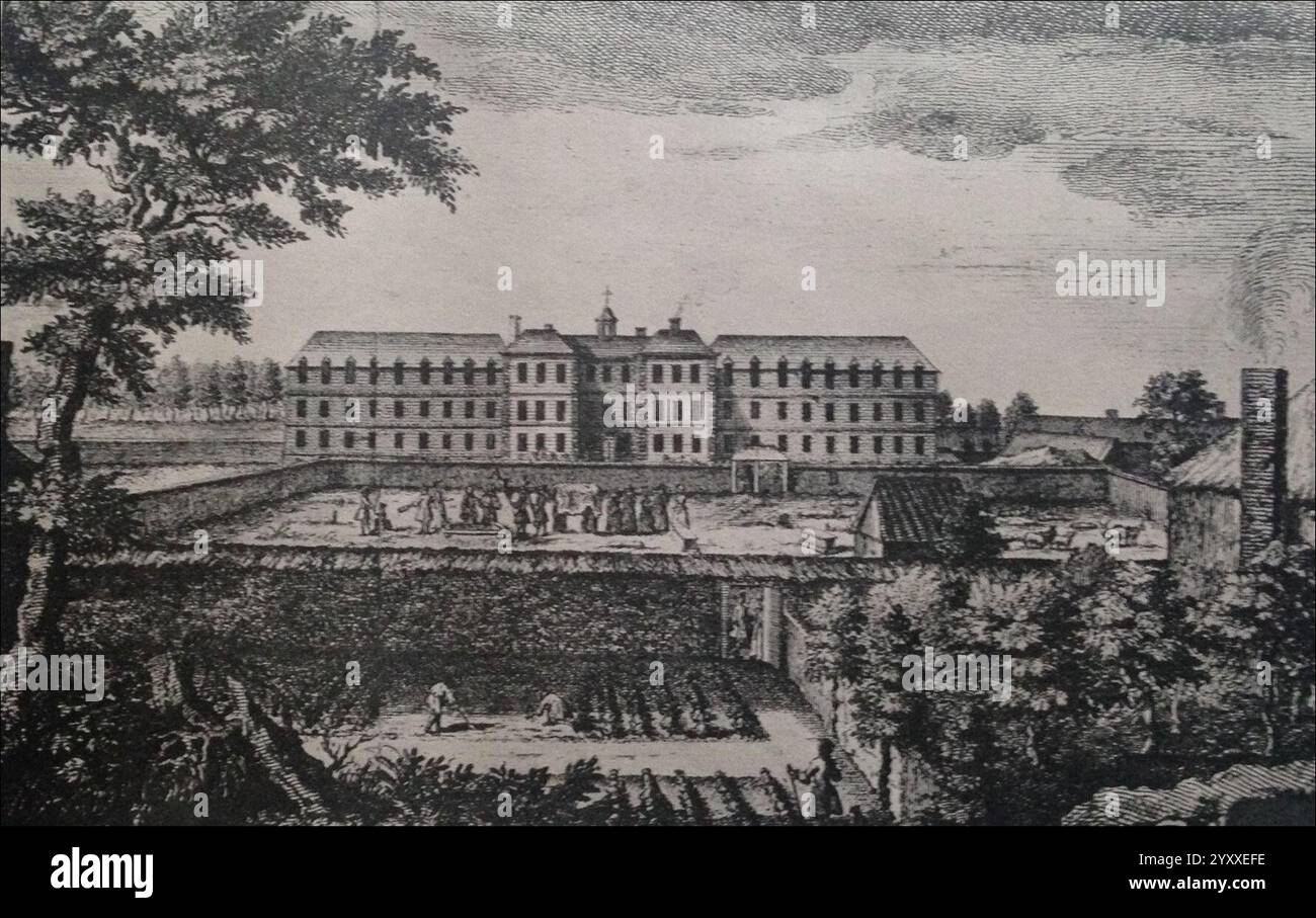Devon & Exeter Hospital 1744 Stock Photo - Alamy