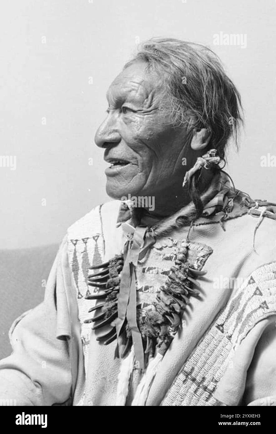 Dewey Beard a.k.a. Iron Hail d Stock Photo - Alamy