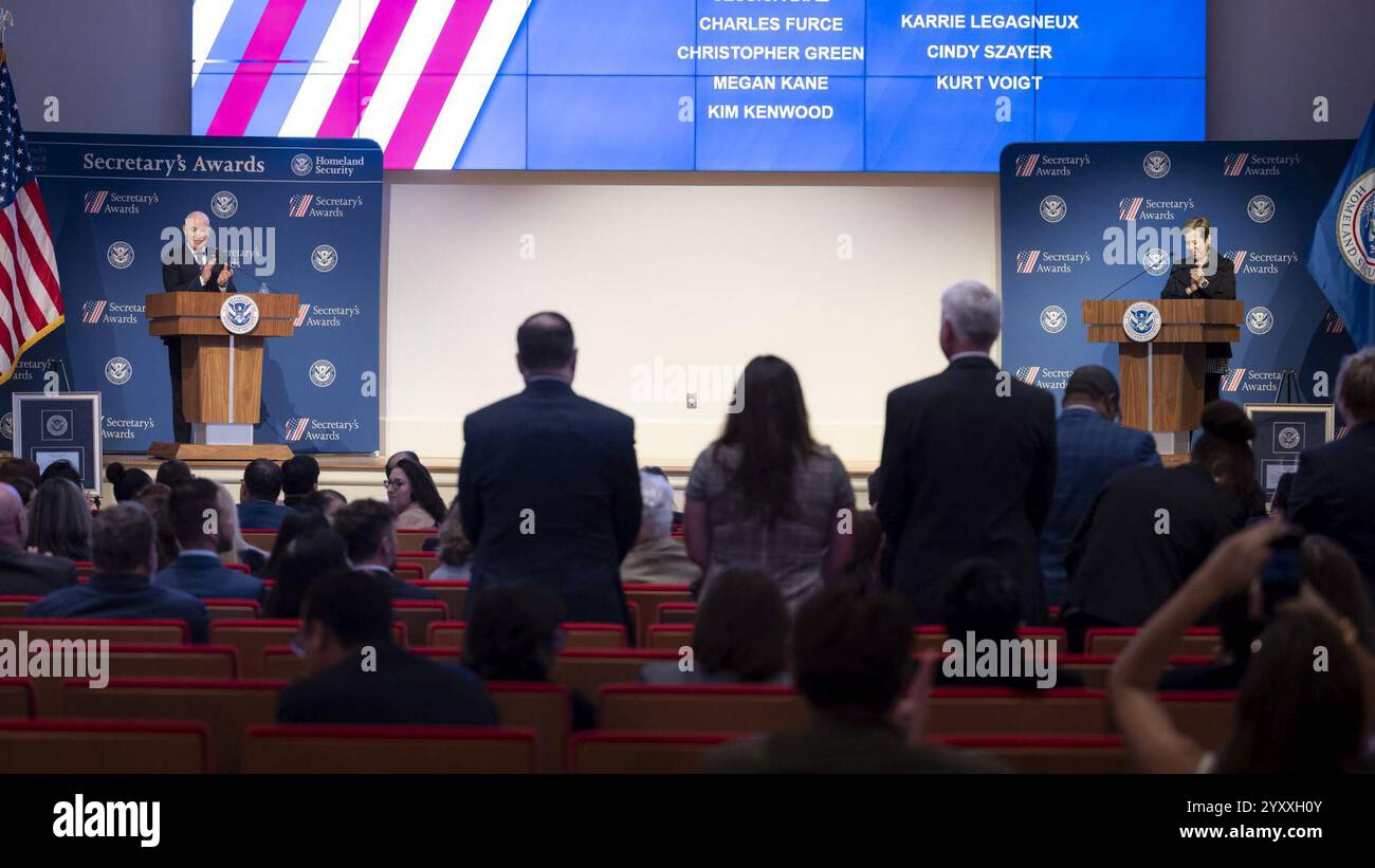 DHS Secretary Alejandro Mayorkas Presents the 2024 Secretary’s Awards ...