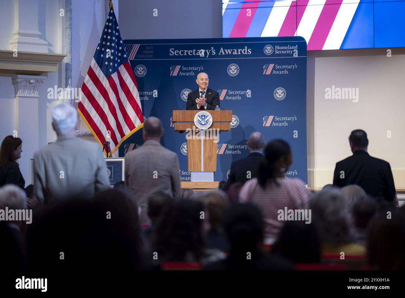 DHS Secretary Alejandro Mayorkas Presents the 2024 Secretary’s Awards ...