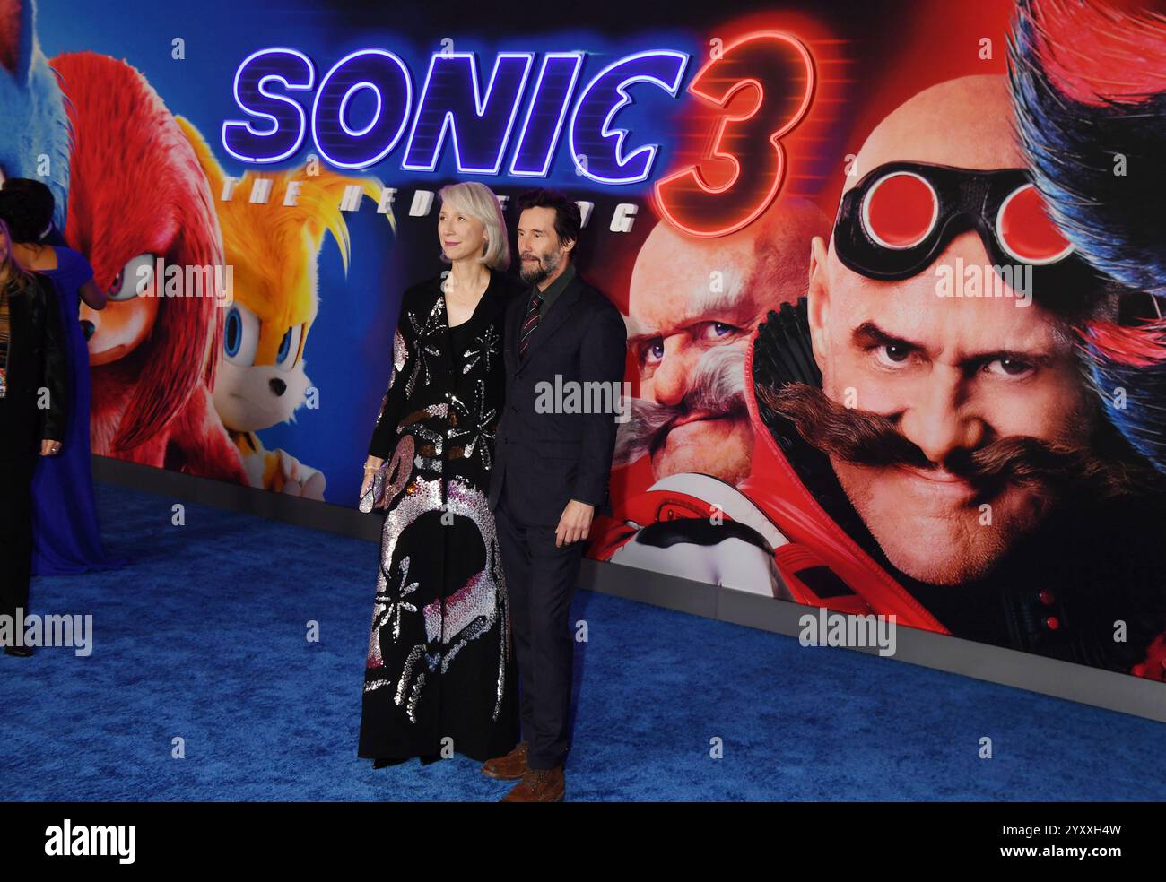HOLLYWOOD, CALIFORNIA - DECEMBER 16: (L-R) Alexandra Grant and Keanu ...