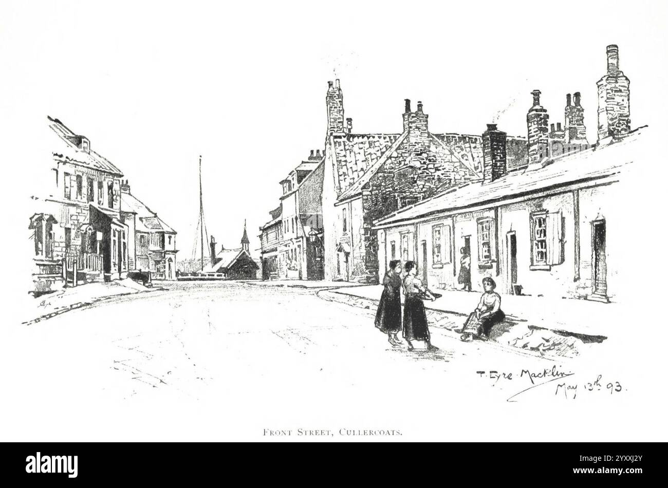 Dial House Cullercoates by Thomas Eyre Macklin (3 Stock Photo - Alamy