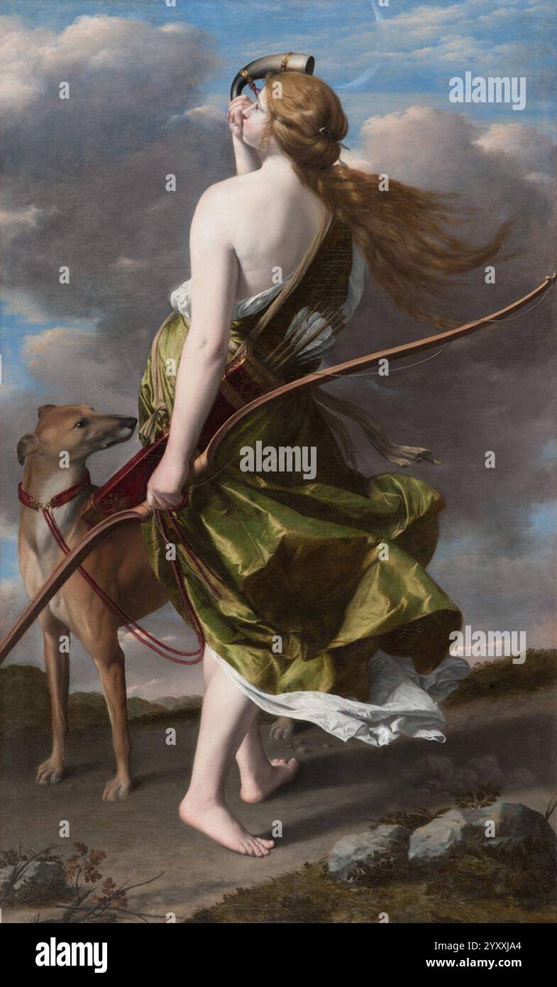 Diane Chasseresse (Gentileschi Stock Photo - Alamy