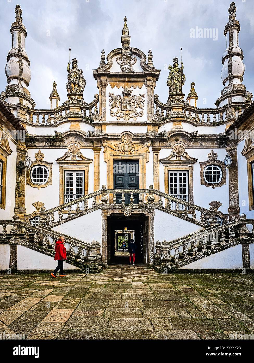 Mateus Palace in Vila Real, Portugal Stock Photo - Alamy