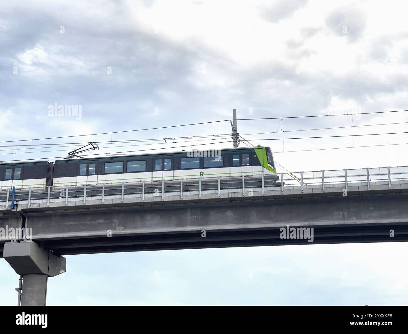 Light rail network on hi-res stock photography and images - Alamy