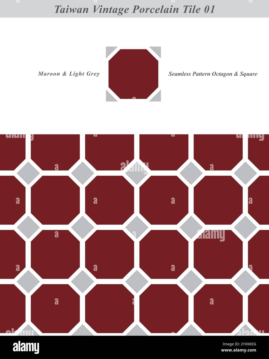 Porcelain tile pattern Stock Vector Images - Alamy