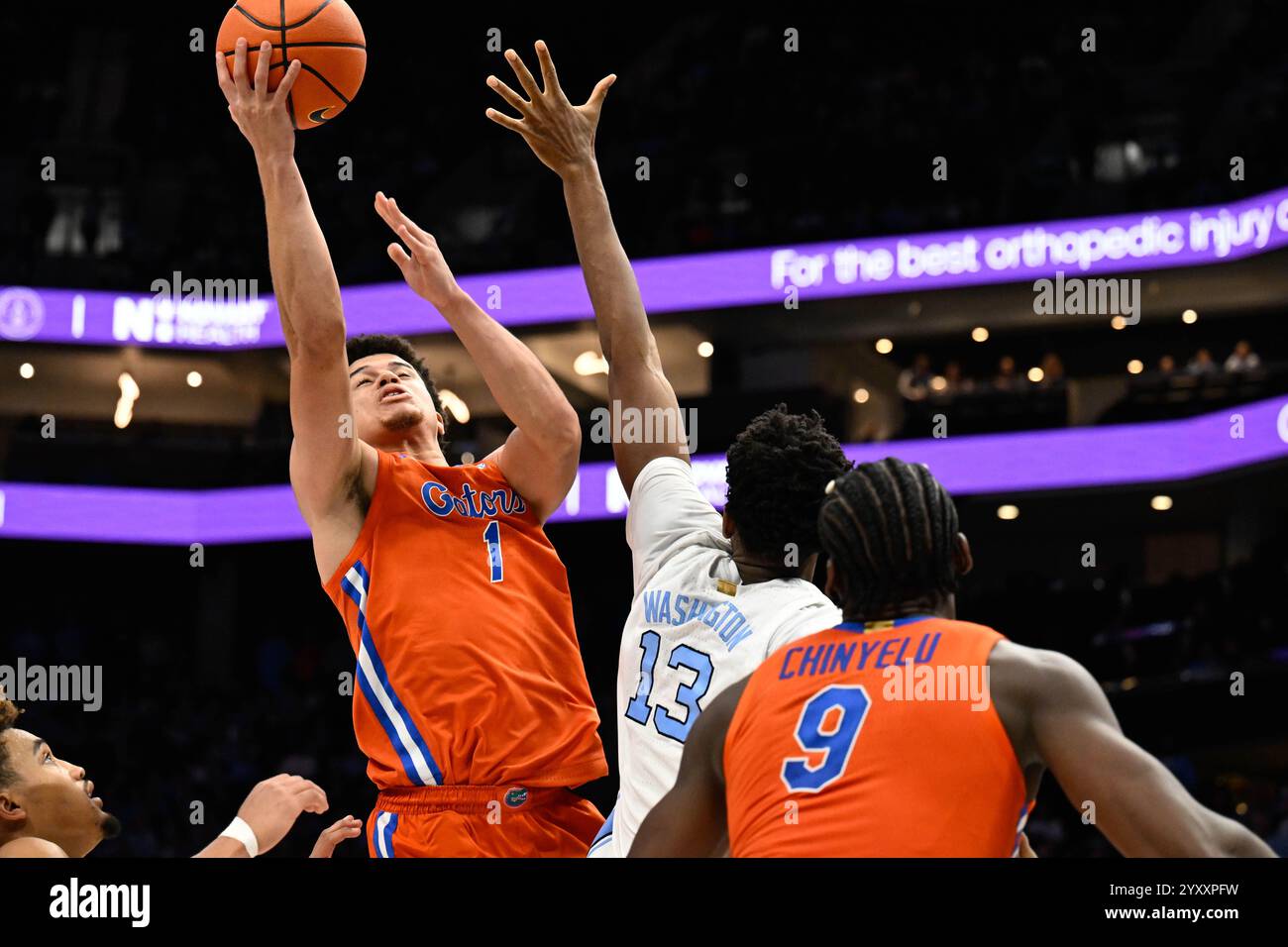 December 17, 2024, Charlotte, North Carolina, USA: Florida Gators guard ...
