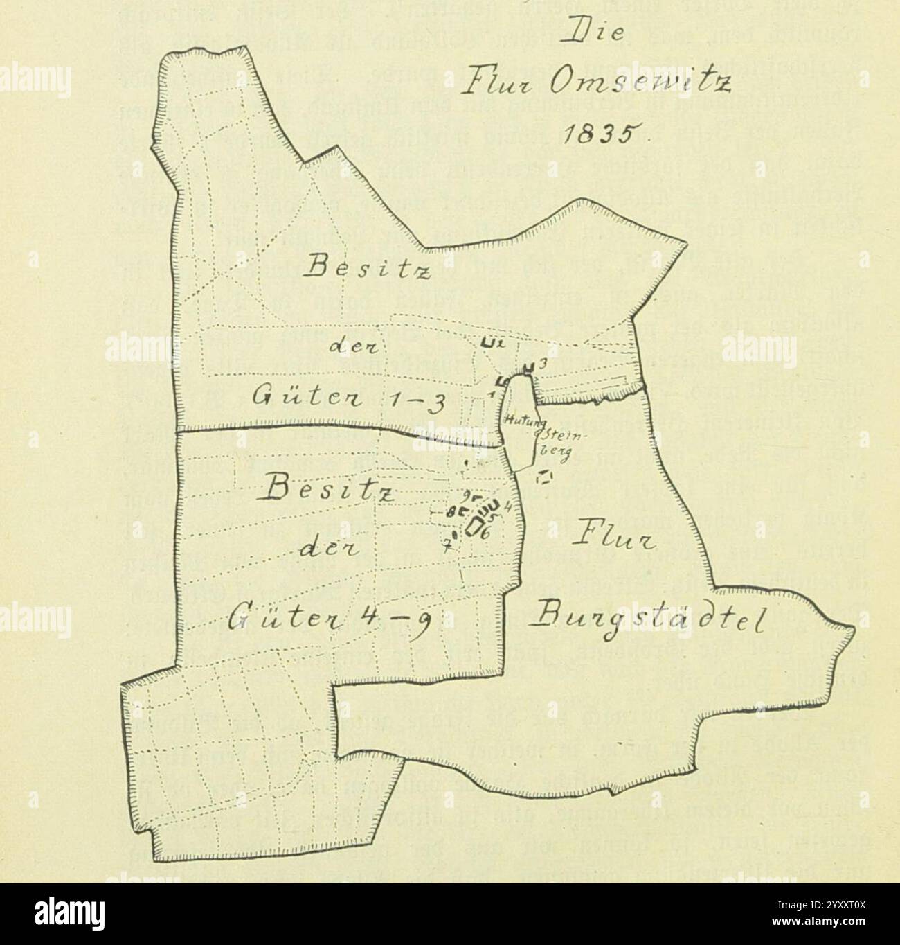 Die Flur Omsewitz Stock Photo - Alamy