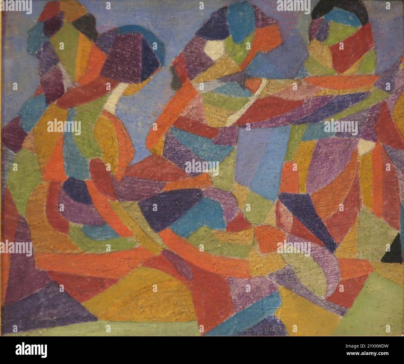 Untitled painting by Arthur Bowen Davies Stock Photo - Alamy