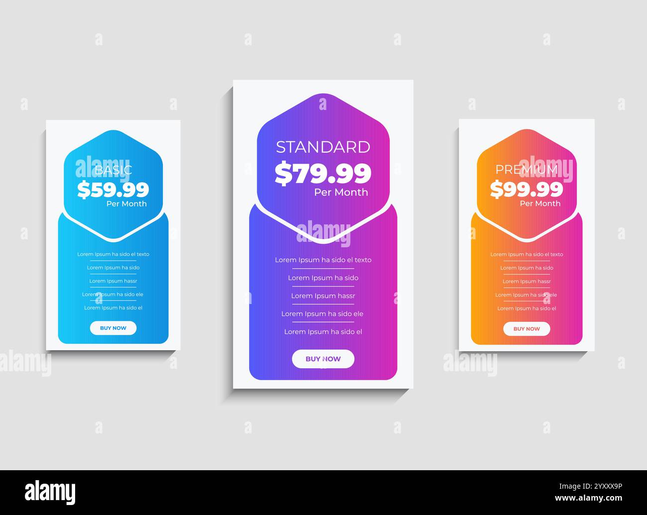 Modern package design Stock Vector Images - Alamy