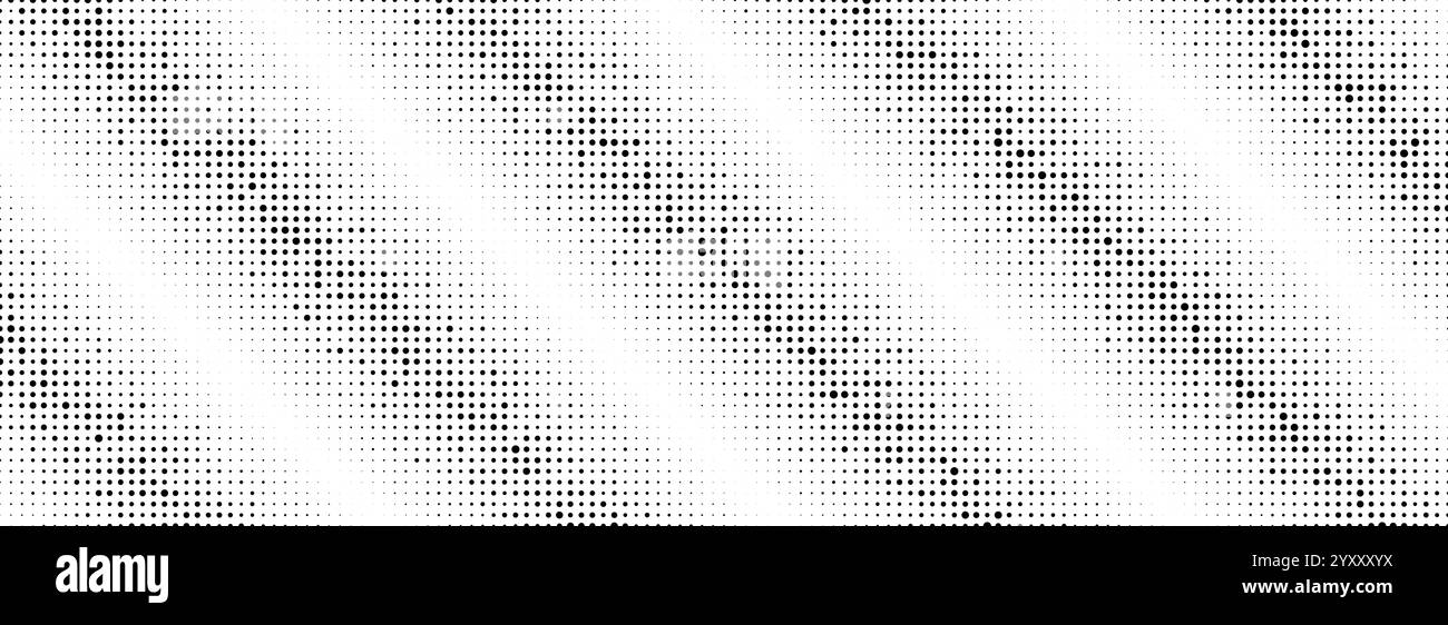 Black rippled striped halftone background. Dotted grunge noise texture ...
