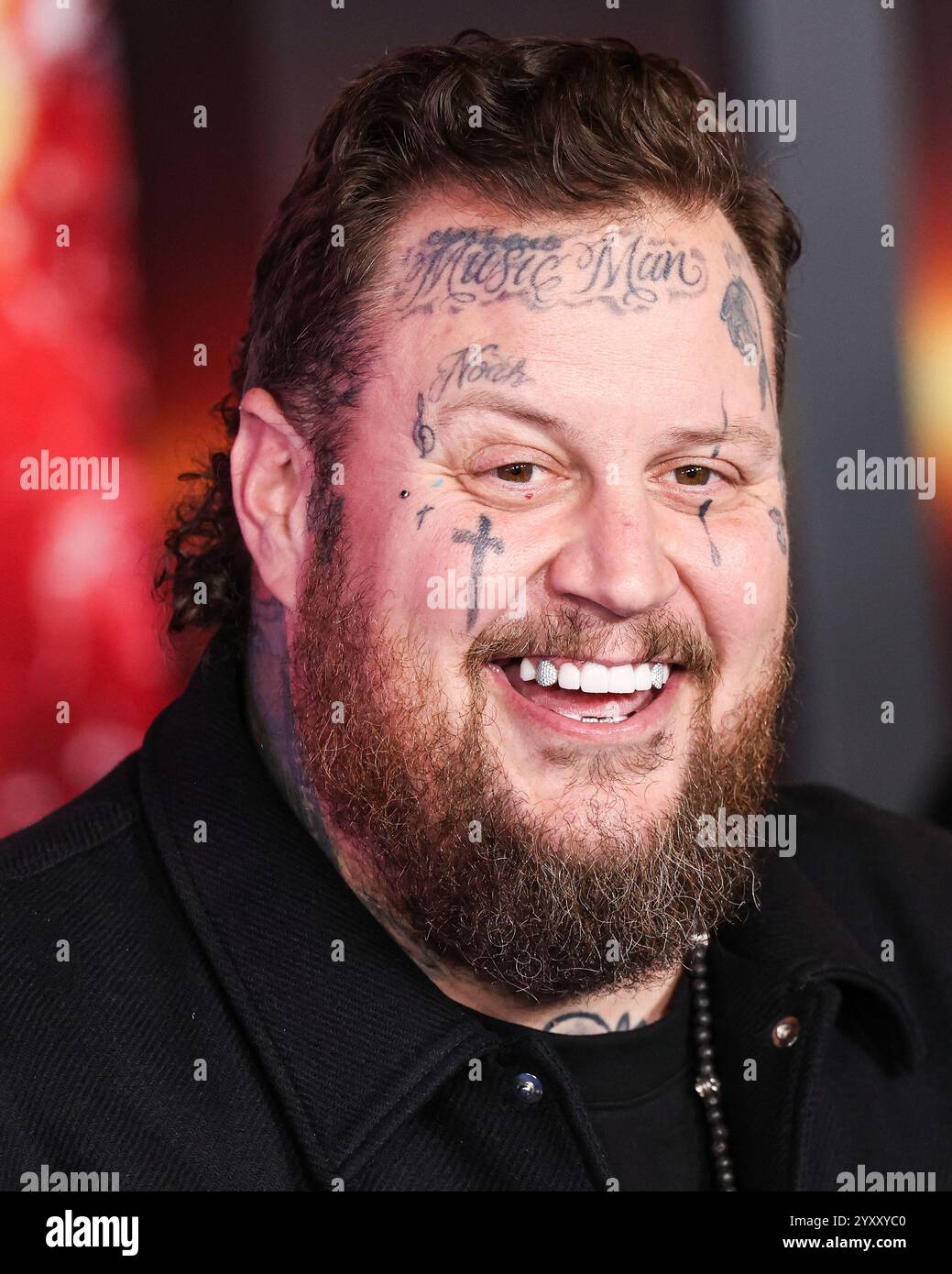 HOLLYWOOD, LOS ANGELES, CALIFORNIA, USA - DECEMBER 16: Jelly Roll ...