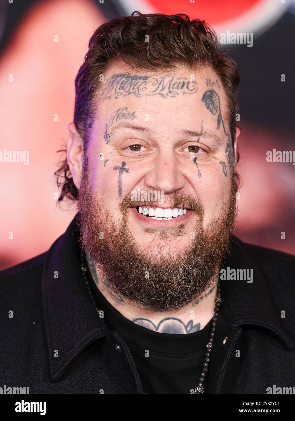 HOLLYWOOD, LOS ANGELES, CALIFORNIA, USA - DECEMBER 16: Jelly Roll ...