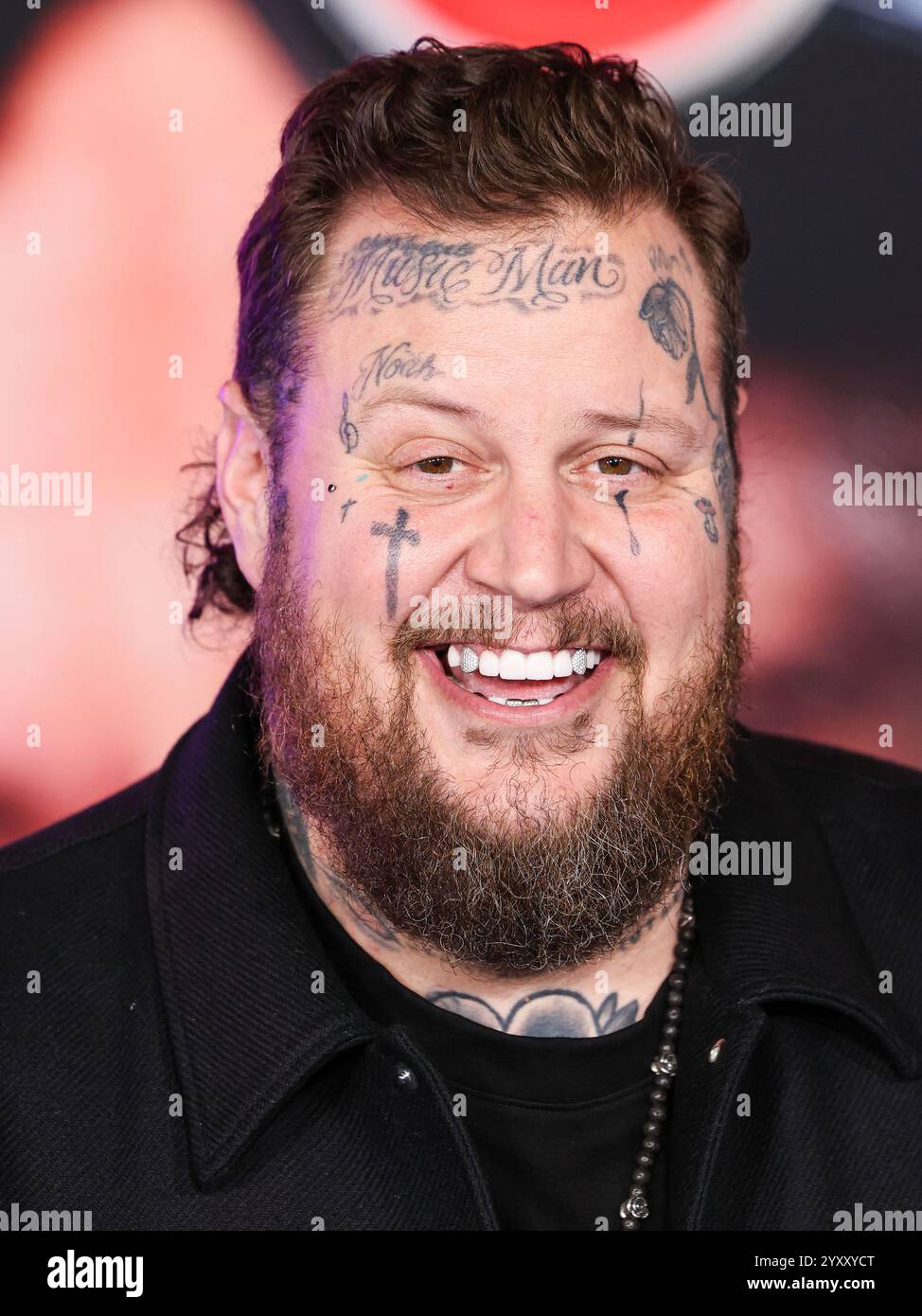 HOLLYWOOD, LOS ANGELES, CALIFORNIA, USA - DECEMBER 16: Jelly Roll ...